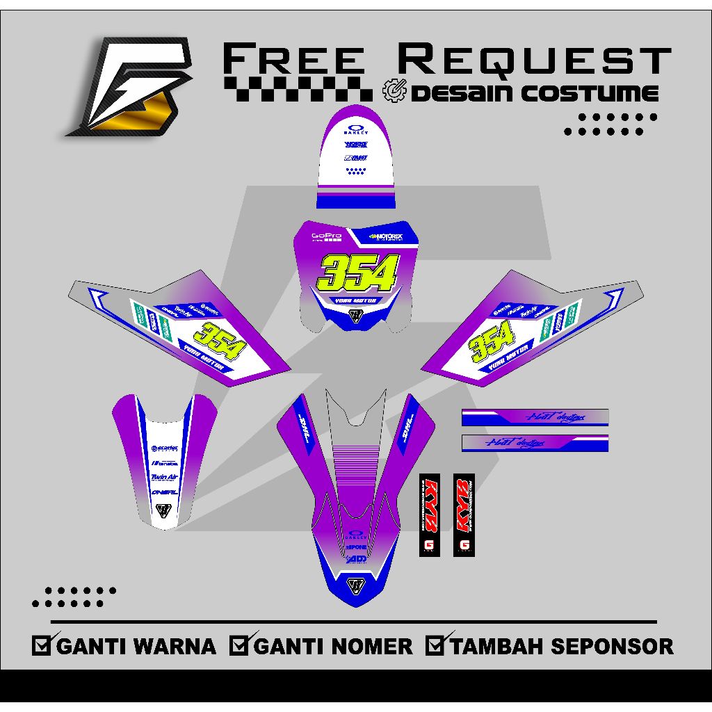 Jual DECAL STICKER TAXI GABAH MOTOR GABAH FREE COSTUME DESIGN | Shopee ...