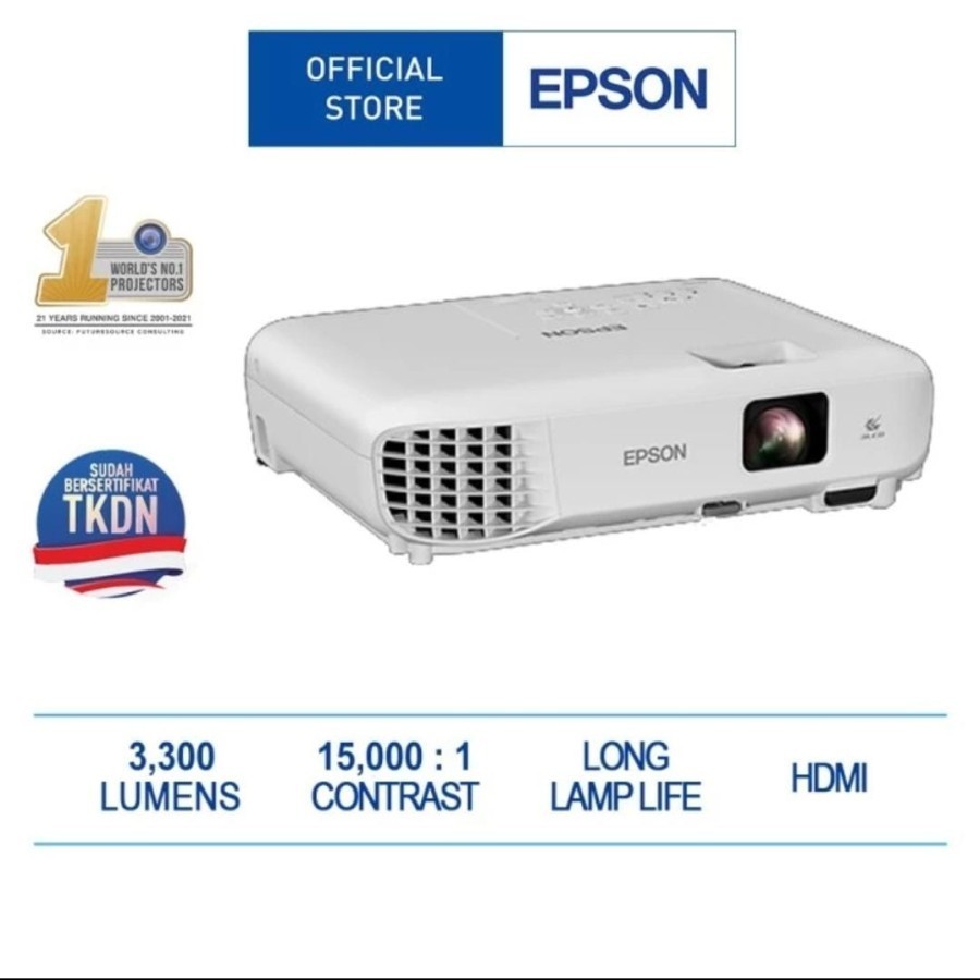 Jual LCD Proyektor Epson EB-E600 EB E600 (XGA 3400 AL) | Shopee Indonesia