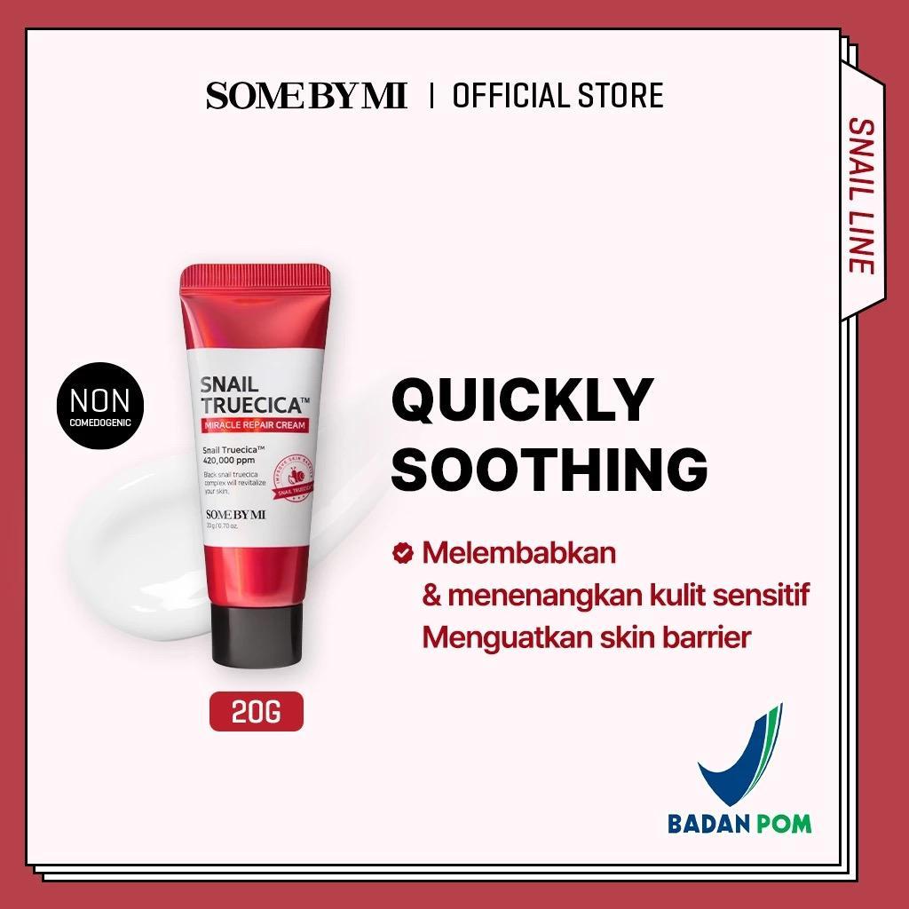 Jual [Travel Size] SOME BY MI SNAIL TRUECICA MIRACLE REPAIR CREAM 20g ...