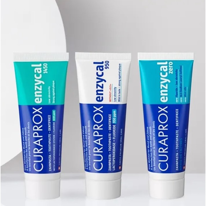 Jual CURAPROX Toothpaste Enzycal 10ML ( Odol Enzim Dewasa ) | Shopee ...