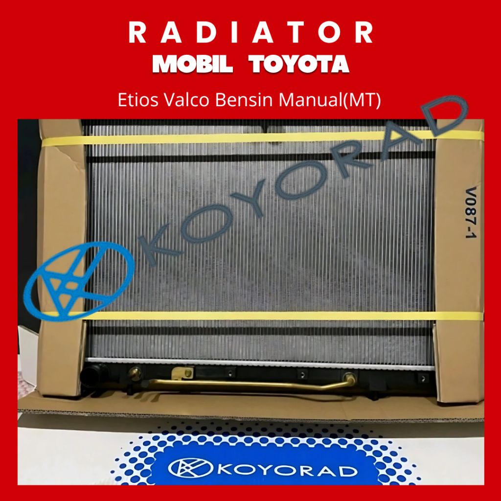 Jual Radiator Koyorad Jepang - Toyota Etios Valco 1.2L M/T (2013-2017 ...