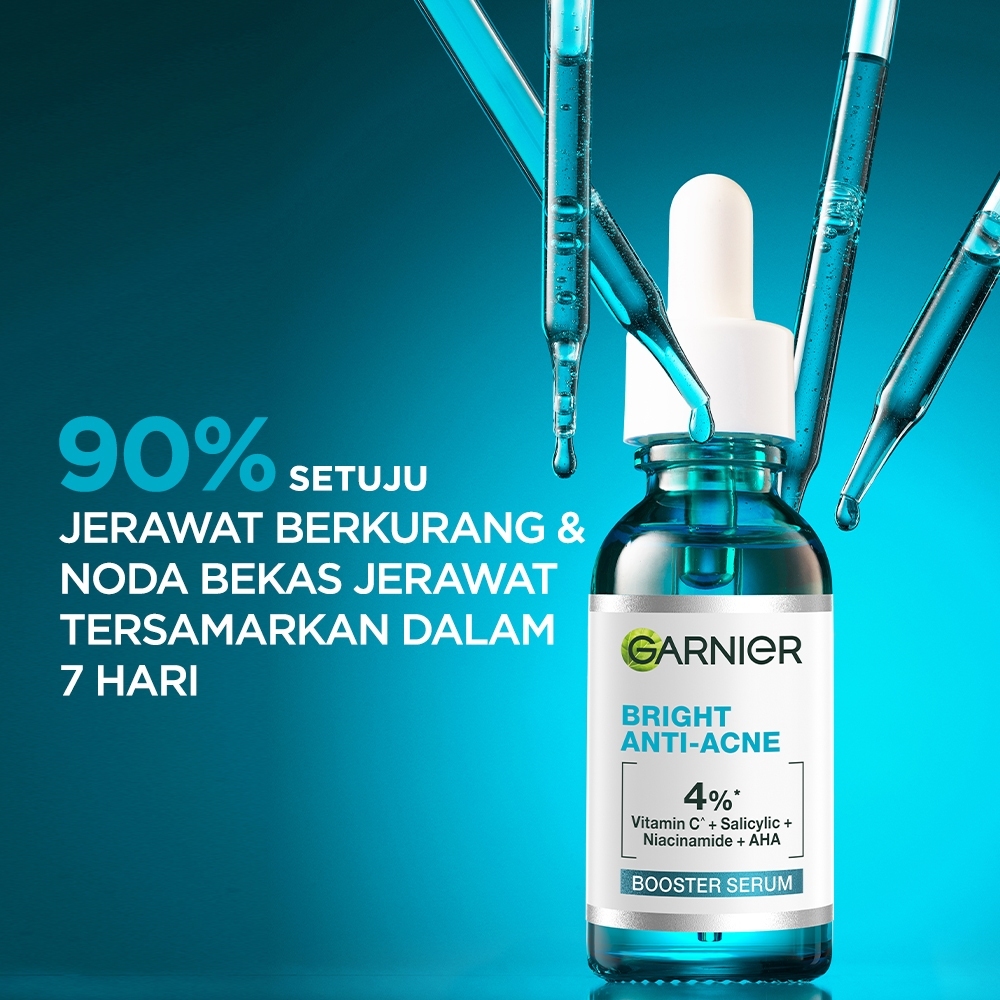 Jual Garnier Booster Serum Garnier Bright Complete Anti Acne Booster ...