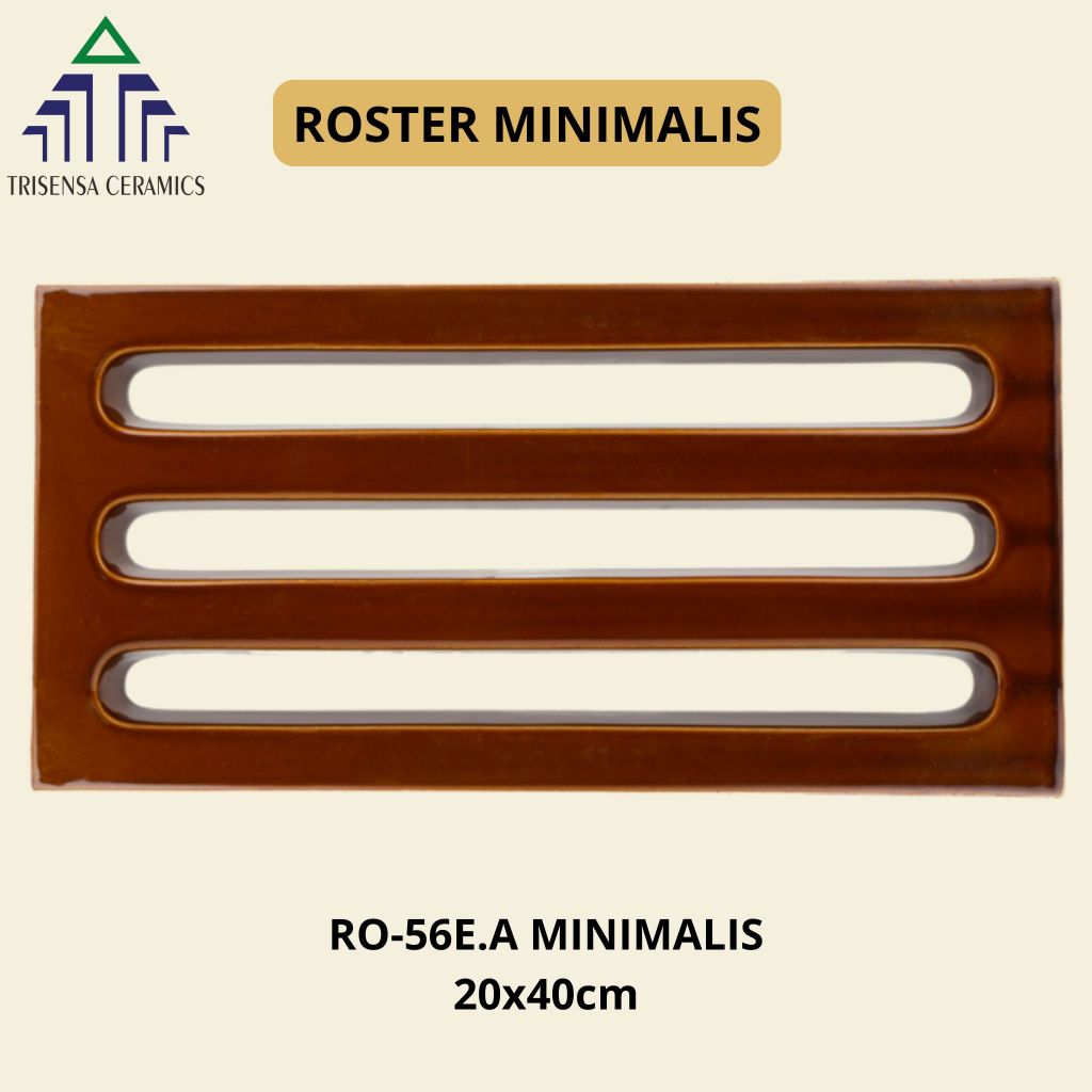 Jual TRISENSA CERAMICS - ROSTER LUBANG ANGIN MINIMALIS 20X40CM RO-56E ...