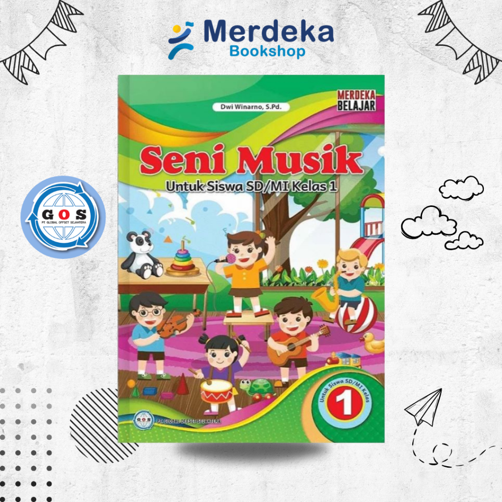 Jual Buku Siswa Seni Musik SD/MI Kelas 1 Kurikulum Merdeka - GOS | Shopee Indonesia