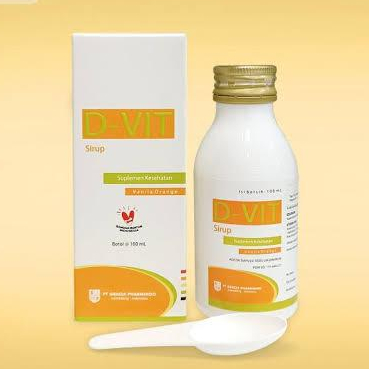 Jual D-VIT SIRUP 100 ML, Memenuhi Kebutuhan D Yang Diperlukan Tubuh ...