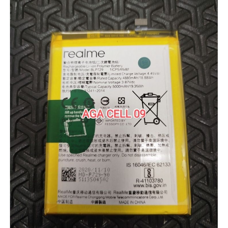 Jual ORIGINAL NEW BATERAI BATRE REALME C11 2020 / C11 2021 C3 C20 C21 ...
