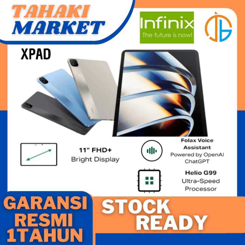 Jual Infinix XPAD 4/256GB WiFi Only Garansi Resmi Infinix Indonesia ...