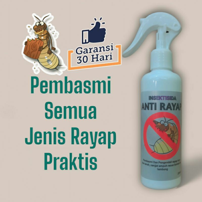 Jual Pembasmi rayap anti rayap kayu tanah insektisida racun rayap 250ml ...