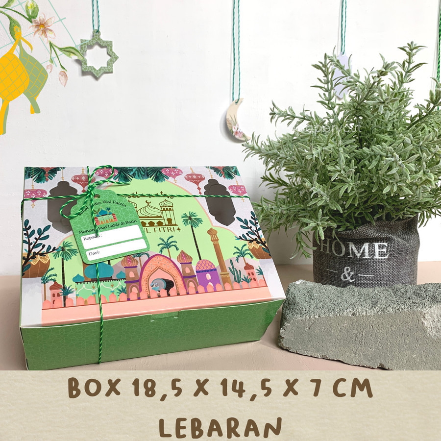 Jual Box Packaging Hampers Cookies Edisi Idul Fitri Kotak Hardrop Muat ...