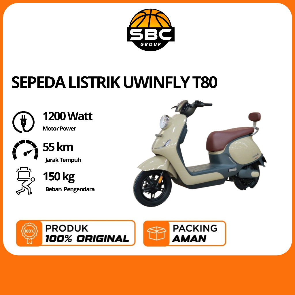 Jual SEPEDA LISTRIK UWINFLY T80 | Shopee Indonesia