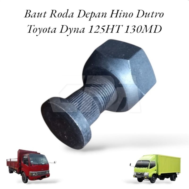 Jual Baut roda depan hino dutro toyota dyna double Hino 300 130MD 130HT X Power 125HT 125LT ...