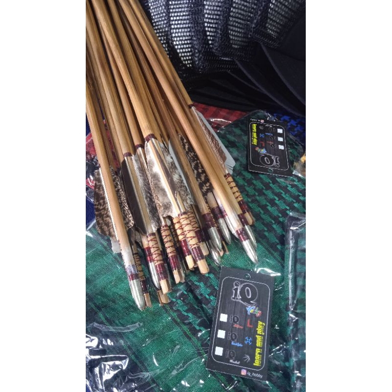 Jual Arrow Bambu untuk olahraga panahan Horsebow Archery | Shopee Indonesia