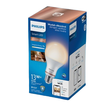 Jual Lampu Philips Smart LED Wi-Fi BLE Tunable white (TW) 8W, 13W | Shopee Indonesia