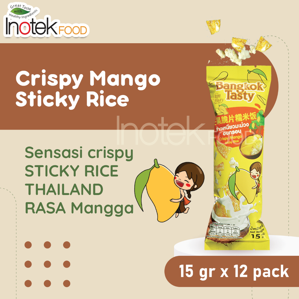 Jual CRISPY MANGO STICKY RICE 15GR X 12PCS | Shopee Indonesia