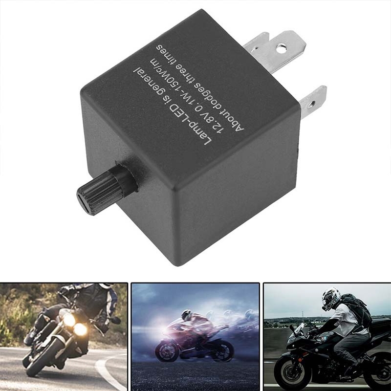 Jual Relay Flasher Mobil /3-Pin Adjustable Flasher Lampu Sein/Flasher ...