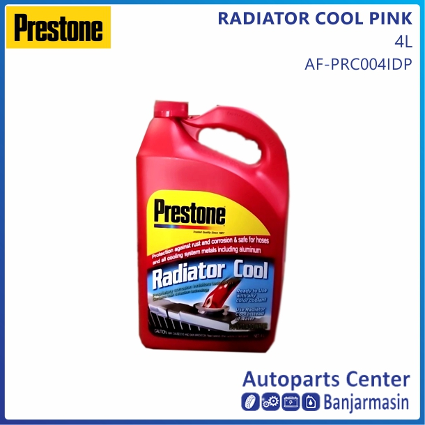 Jual Air coolant Radiator Prestone Botol Merah 4liter | Shopee Indonesia