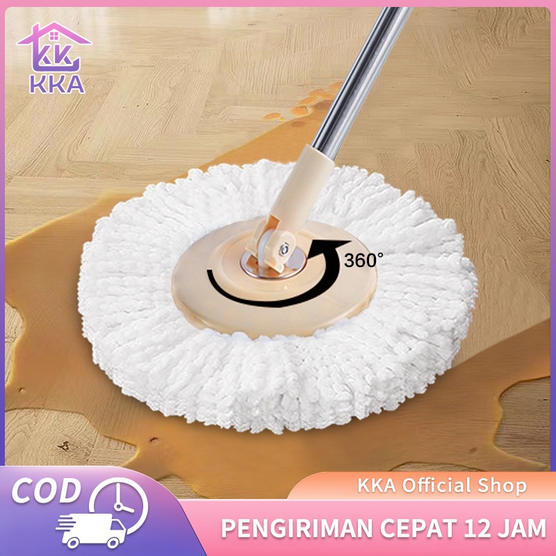 Jual Alat pel lantai Tongkat Pel Kain Pel Set Mop Stick Set With ...