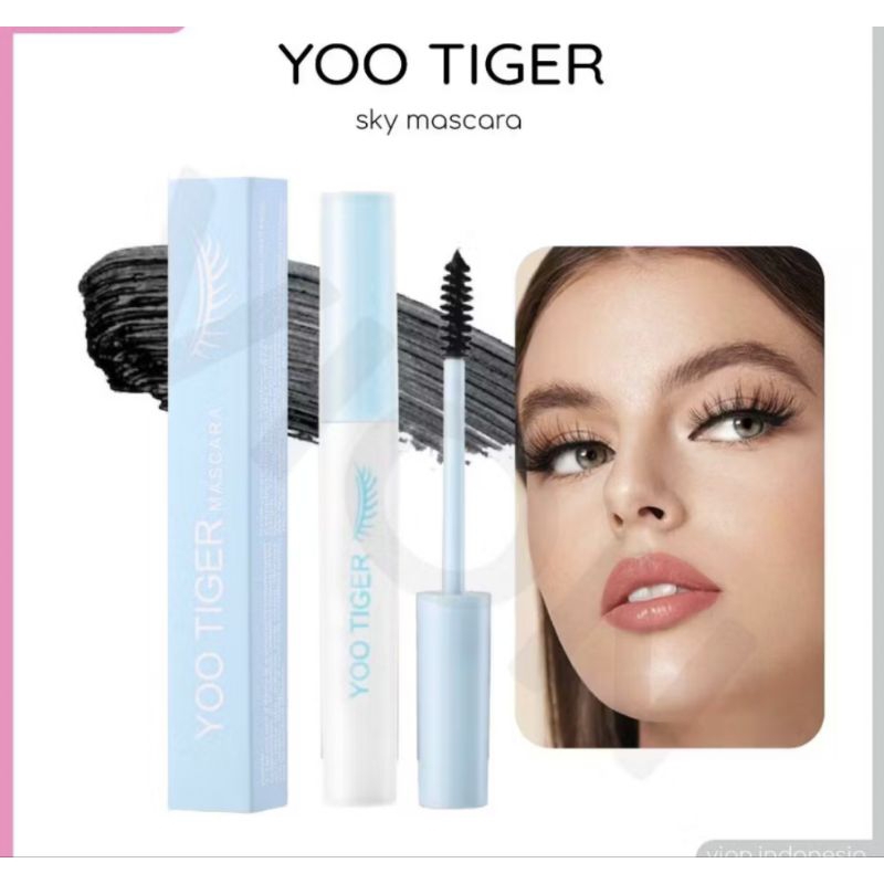 Jual YOO TIGER Mascara Sky Blue Achieve Long Lasting Slender Curling ...