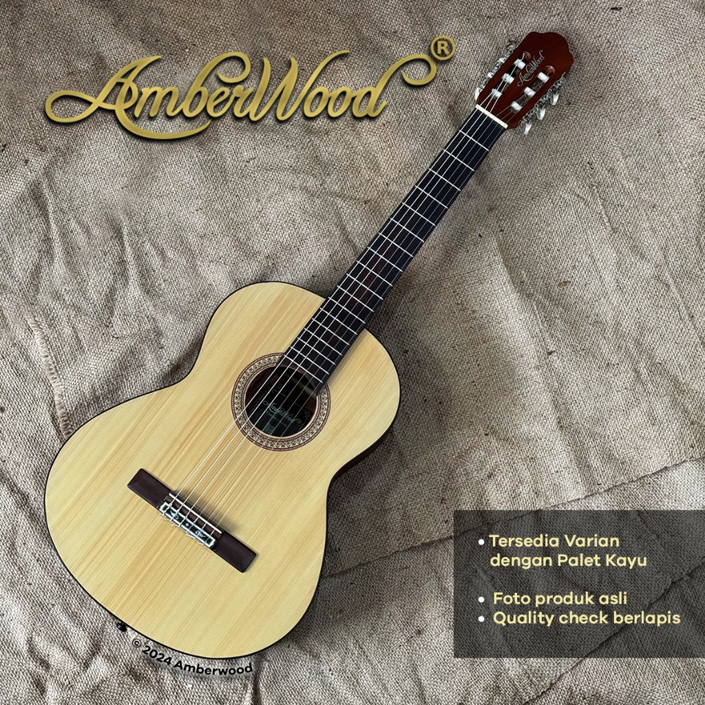 Jual Gitar Klasik AMBERWOOD - Corazon Series C-02 - Classical Guitar ...