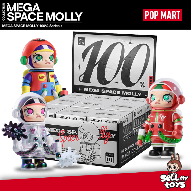 Jual POP MART MEGA COLLECTION 100% SPACE MOLLY Series 1 Blind Box ...