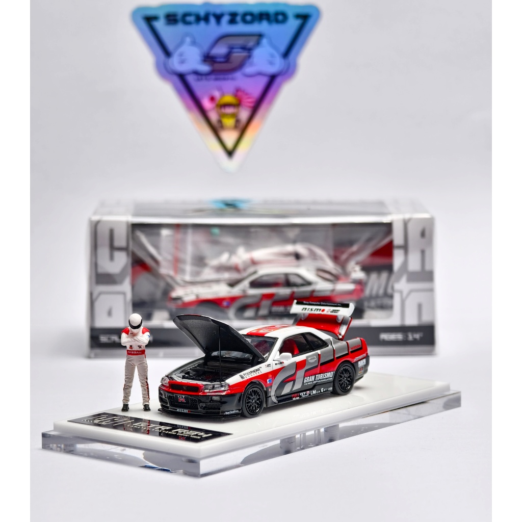 Jual Cool Art x Time Micro Nissan GT-R R34 Z-Tune Nismo Gran Turismo ...