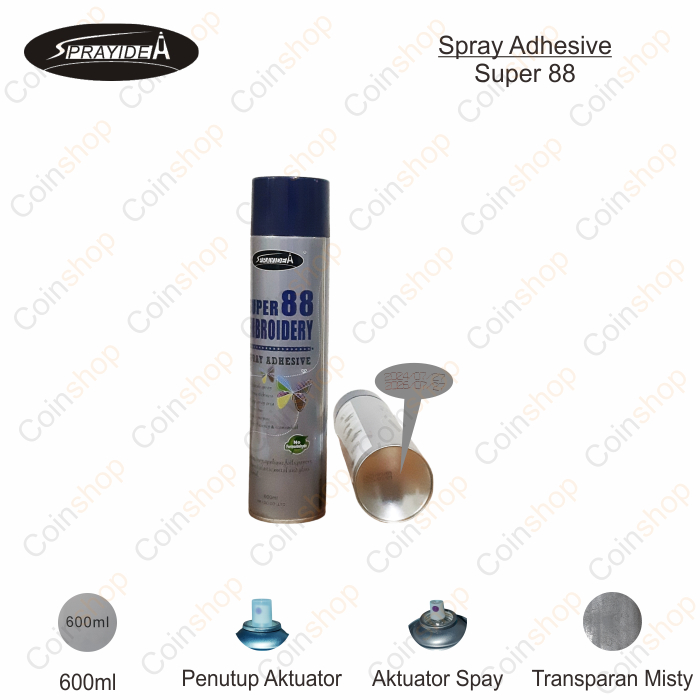 Jual PROMO Lem Semprot / Lem Spray / Spray Adhesive Super 88 | Shopee ...