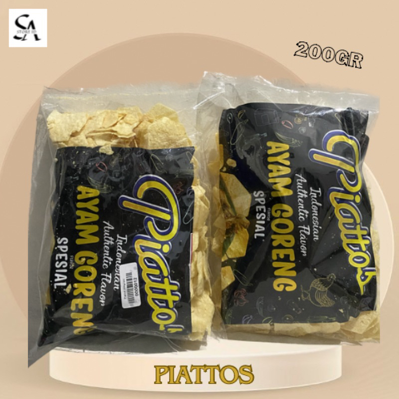 Jual SNACK PIATTOS || RASA AYAM GORENG SPESIAL || 200 GRAM | Shopee ...