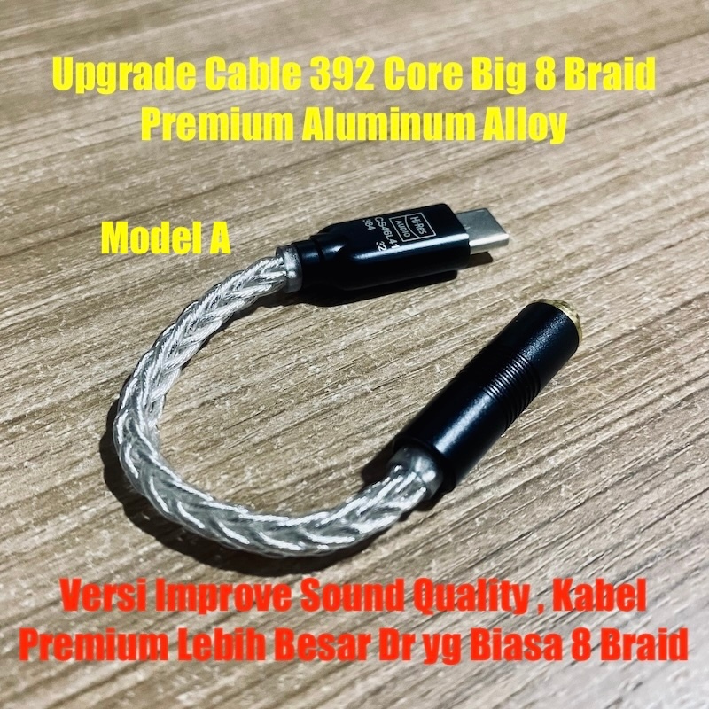 Jual Cirrus CS46L41 HiRes DAC Aux Audio Adapter DSD256 HiFi Type C To 3 ...