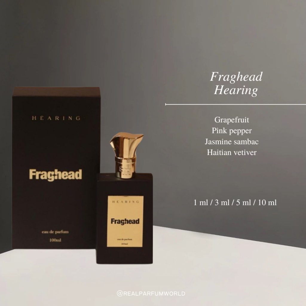 Jual REAL PARFUM WORLD - Decant Parfum Fraghead Hearing for Unisex ...