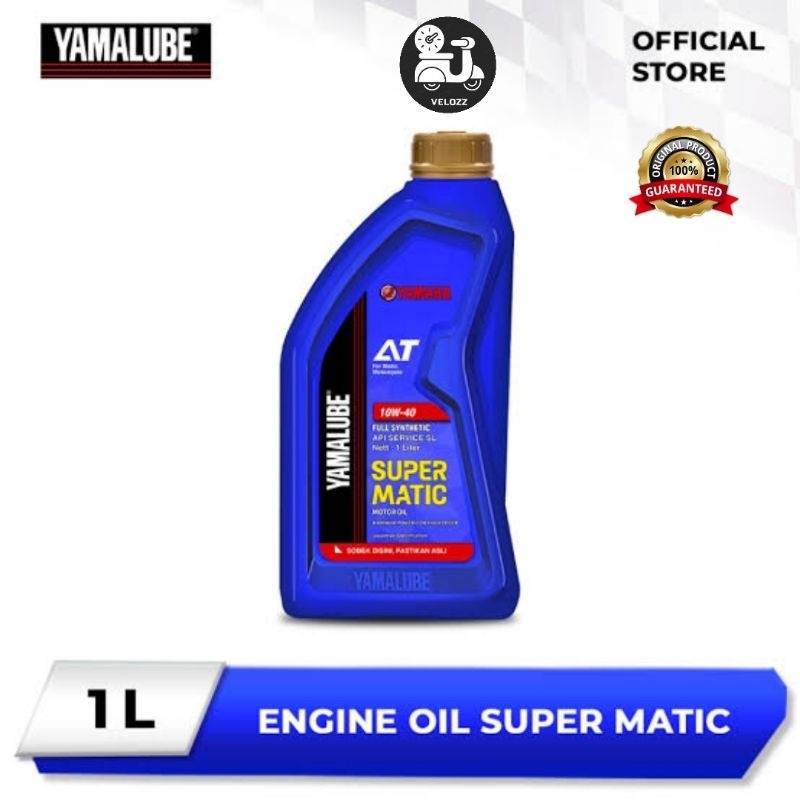 Jual Oli motor matic Yamalube super matic 100%Original 1L Sae 10-40 Nmx ...