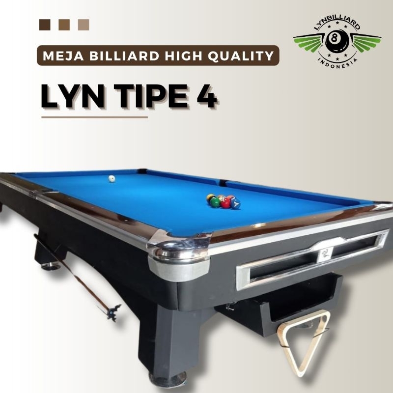 Jual MEJA BILLIARD 9 FEET NEW LYN TIPE 4 PRODUK LOKAL KUALITAS IMPOR ...