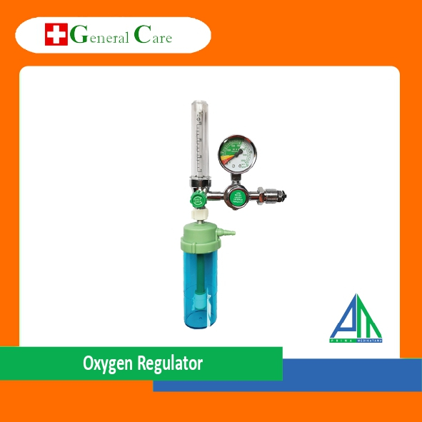 Jual Alat Ukur Tekanan Udara Oxygen Regulator General Care | Shopee ...
