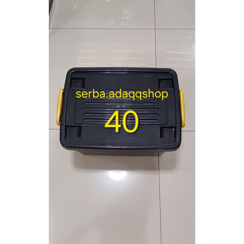 Jual Container box Hitam 40 / Box Container Plastik / Container Box ...