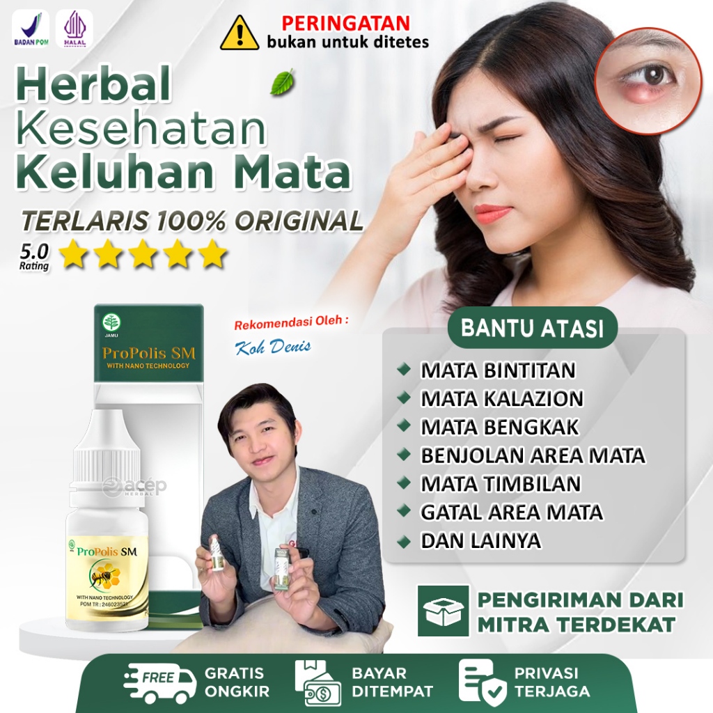 Jual Obat Mata Bintitan dan Bengkak Benjolan Mata Kalazion Milia ...