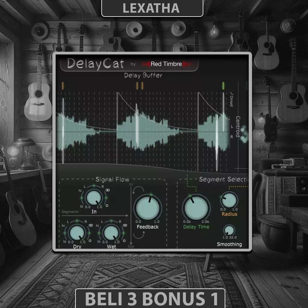 Jual Red Timbre Audio Delay Cat v1.0.6 | Shopee Indonesia