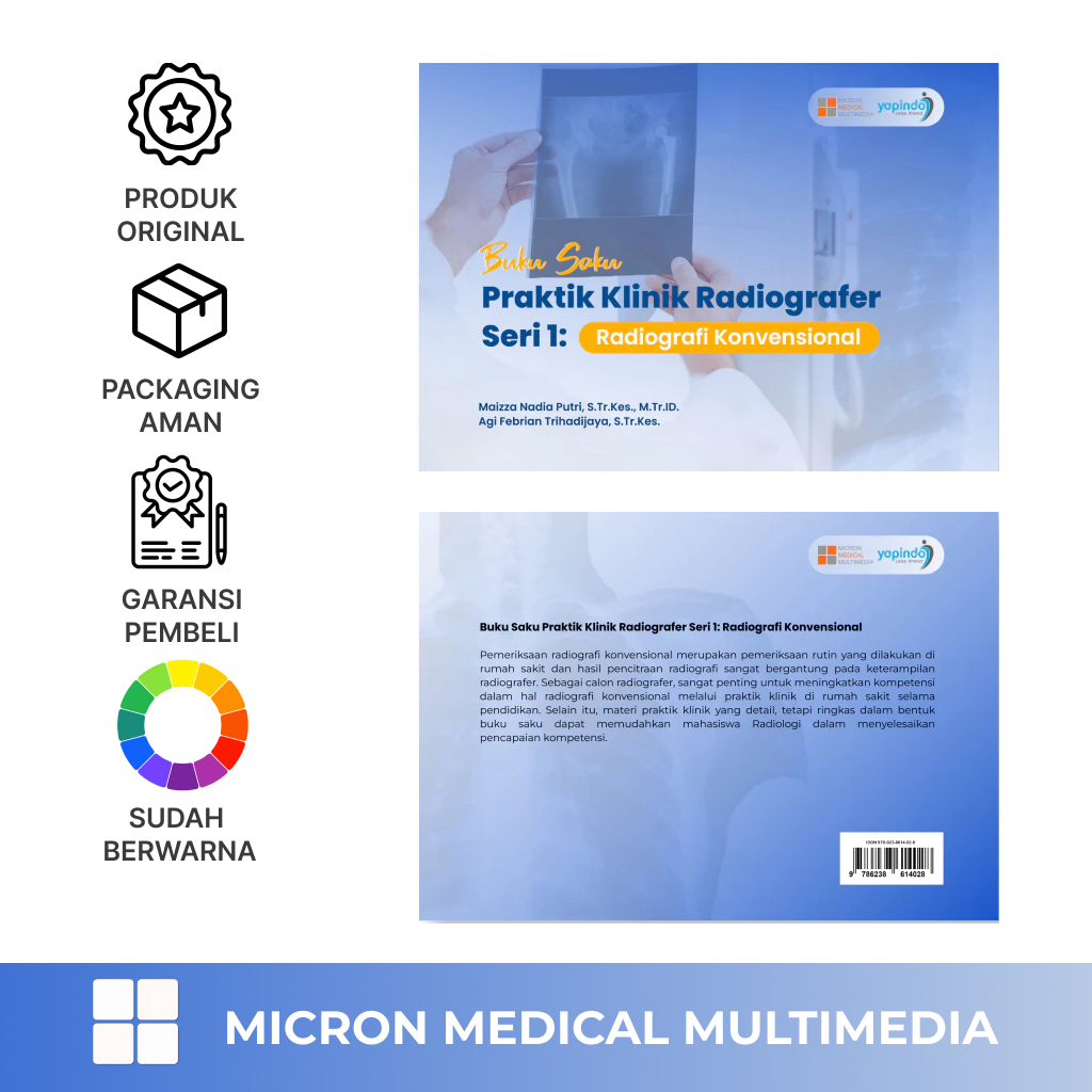 Jual Yapindo Buku Saku Praktik Klinik Radiografer Seri 1 Radiografi ...