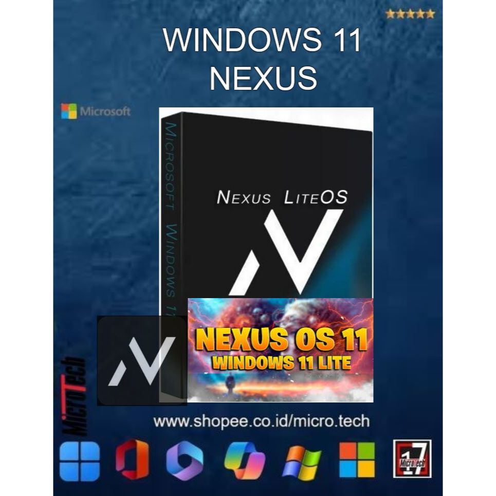 Jual Windows 11 Nexus LiteOS 2024 | Shopee Indonesia