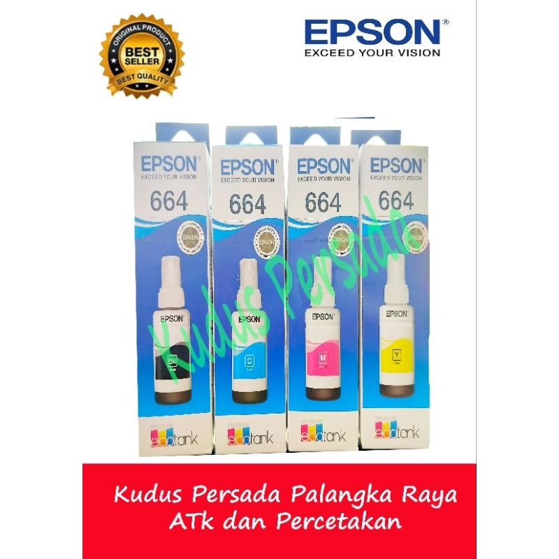 Jual TINTA EPSON 664 ORIGINAL | Shopee Indonesia
