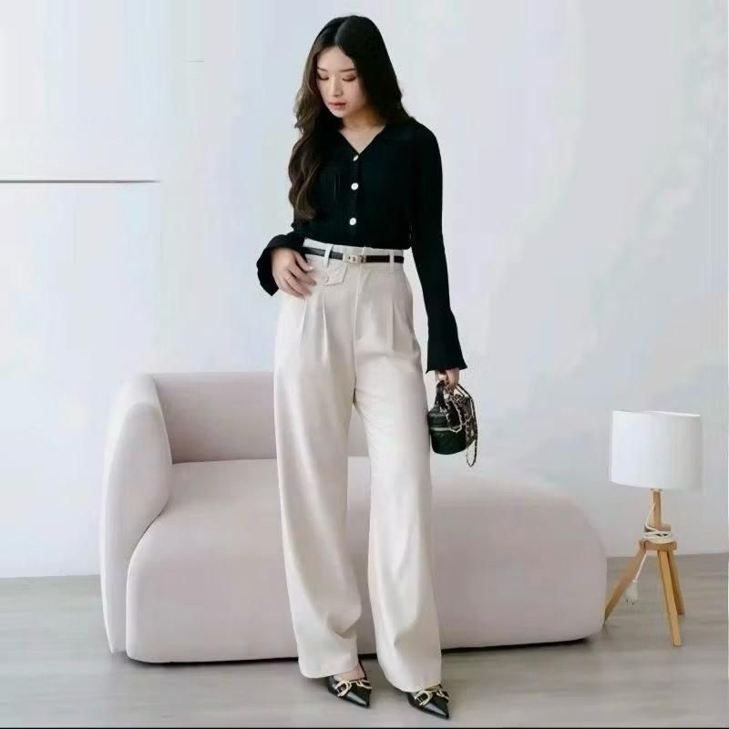Jual Oro Pants - Celana Panjang Formal Wanita Kerja Kantor Kulot Loose ...