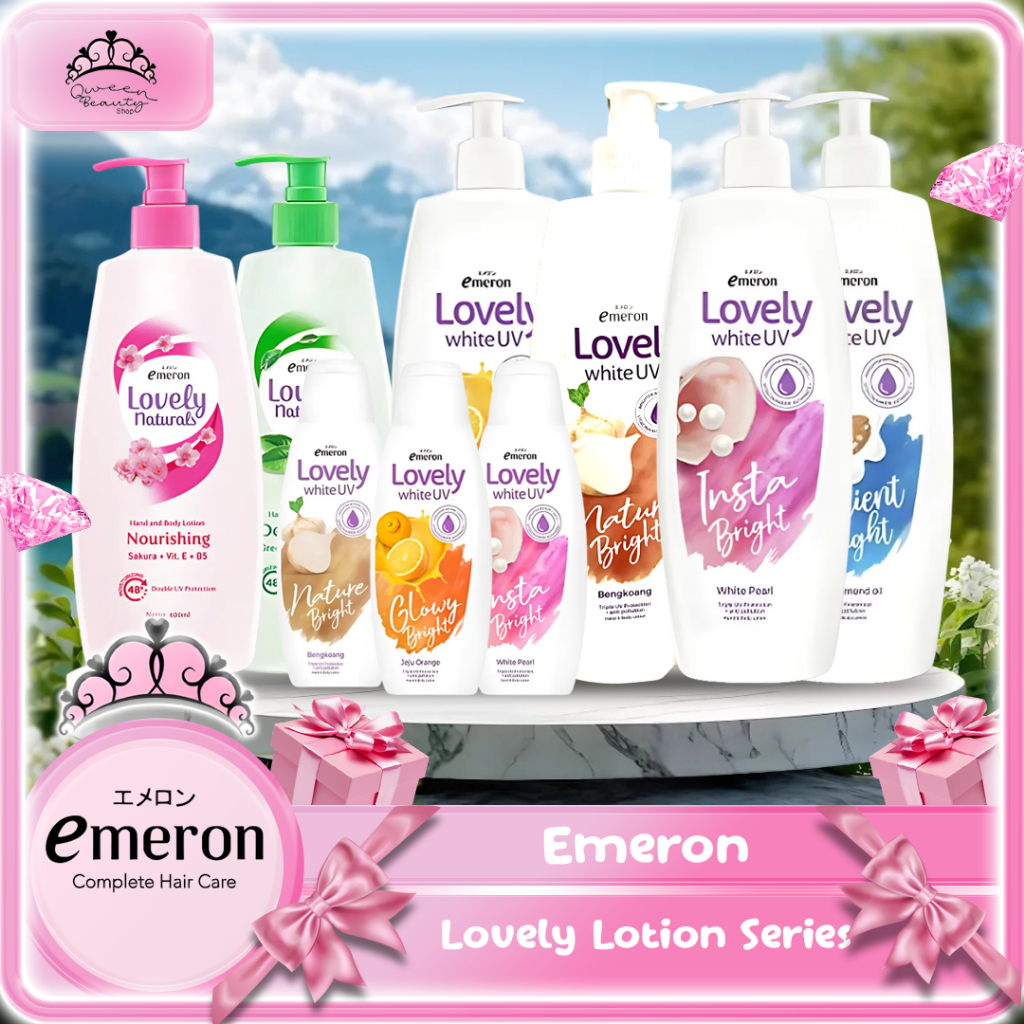 Jual Emeron Lovely Lotion Series | Nutrient Bright | Insta Bright ...