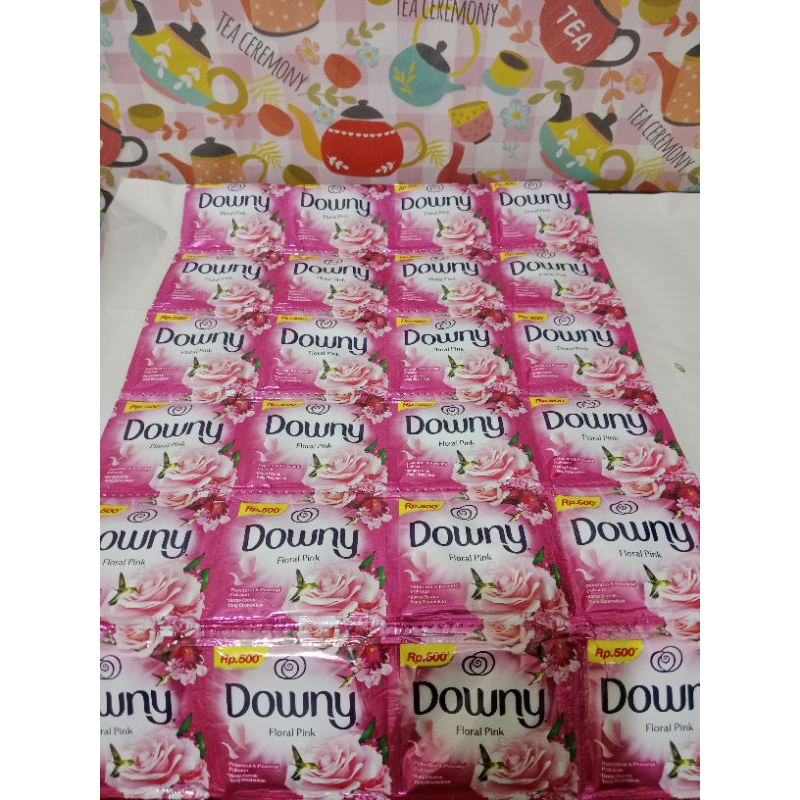 Jual Downy renceng 12 sachet 500 an 8 ml. pelembut dan pewangi pakaian ...