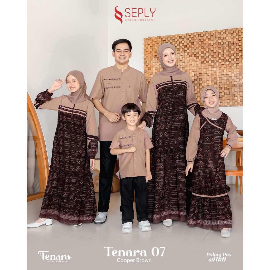 Jual READY SARIMBIT TERBARU 2025 COUPLE FAMILY LEBARAN TENARA 07 COOPER ...