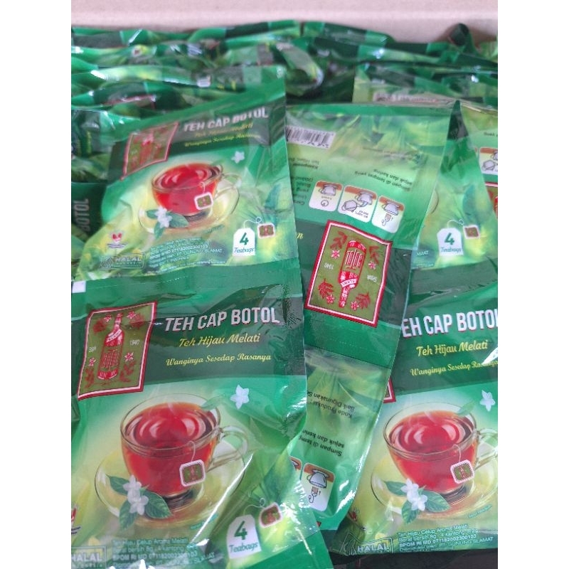 Jual Teh Cap Botol Renceng (1renceng isi 10pcs) | Shopee Indonesia