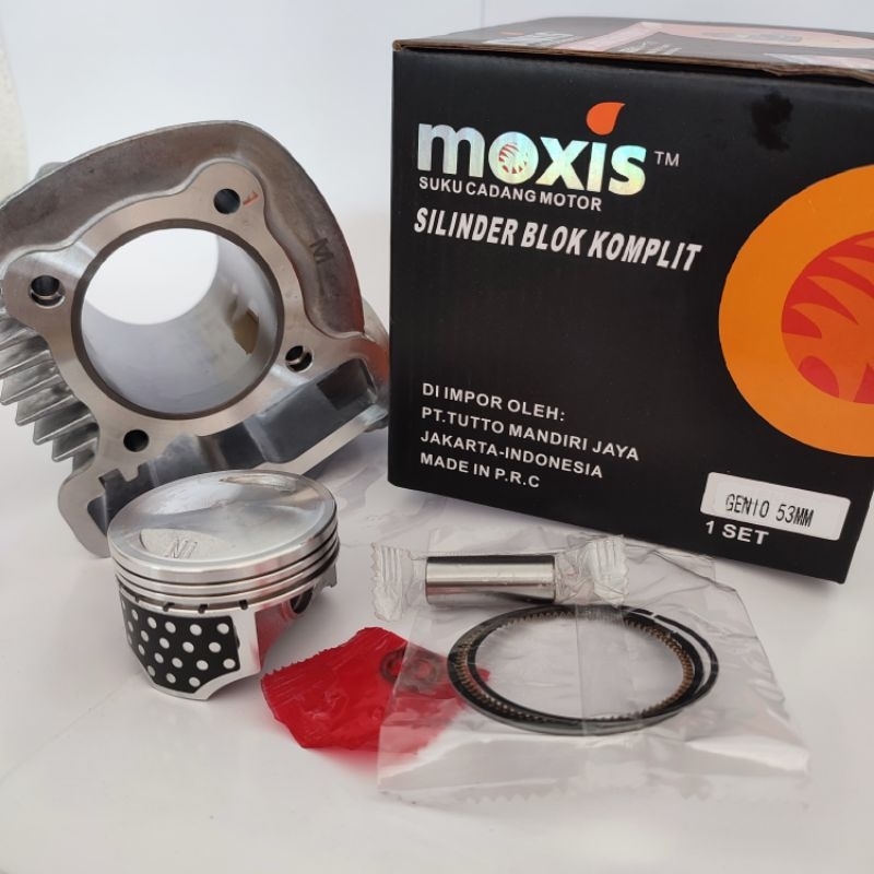 Jual BLOK SEHER BORING PAKET BORE UP GENIO BEAT DULUXE 53MM 53 MM | Shopee Indonesia