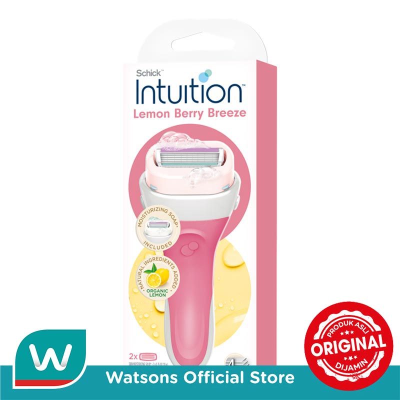 Jual Schick Intuition Kit Lemon Berry Breeze | Shopee Indonesia