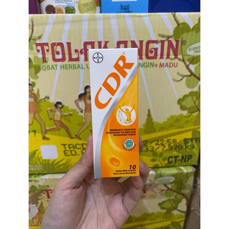 Jual CDR isi 10 Tablet effervescent Rasa Jeruk Mandarin | Shopee Indonesia