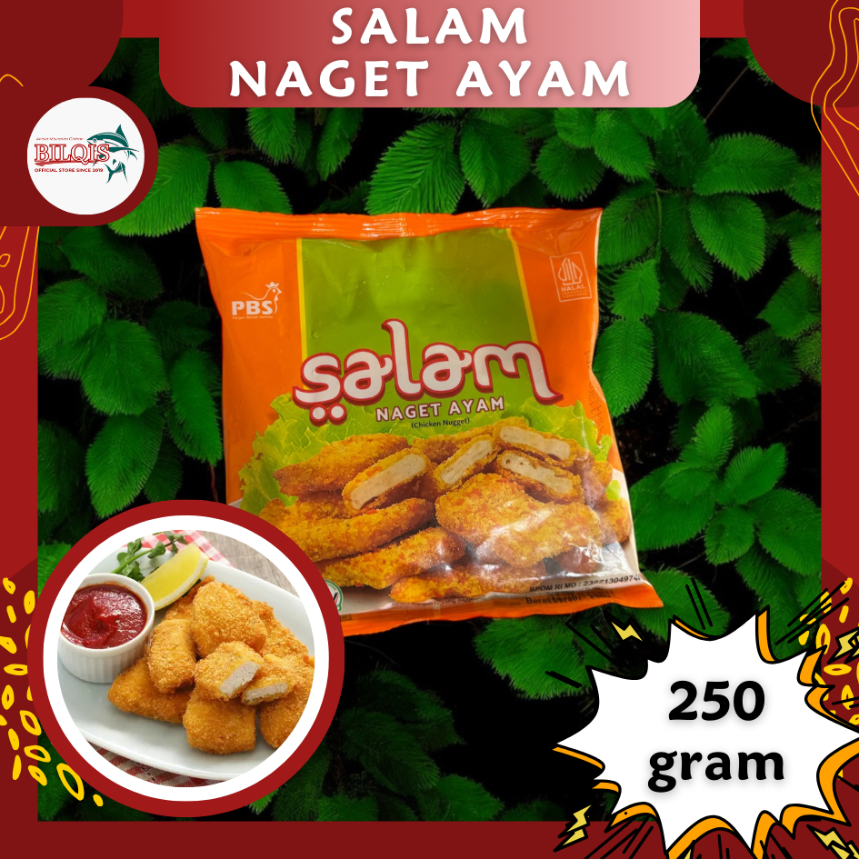 Jual Naget Salam / Naget Ayam / Nugget Ayam / Salam Chicken Nugget 250 gram | Shopee Indonesia