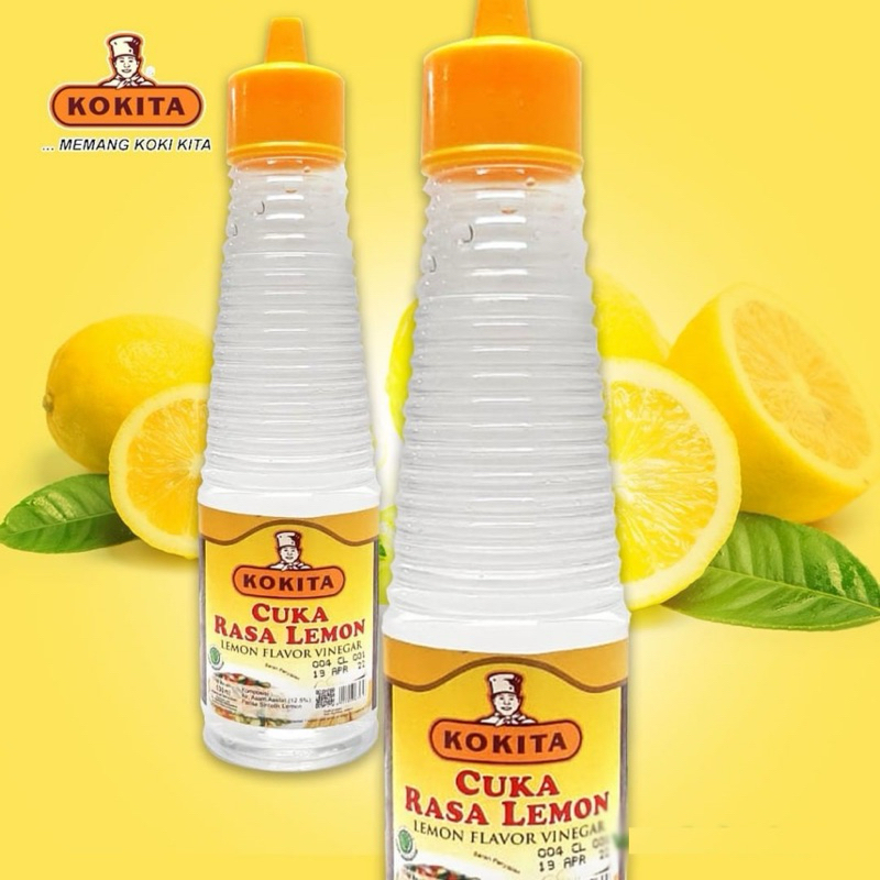 Jual KOKITA Cuka Lemon 130 ML | Shopee Indonesia