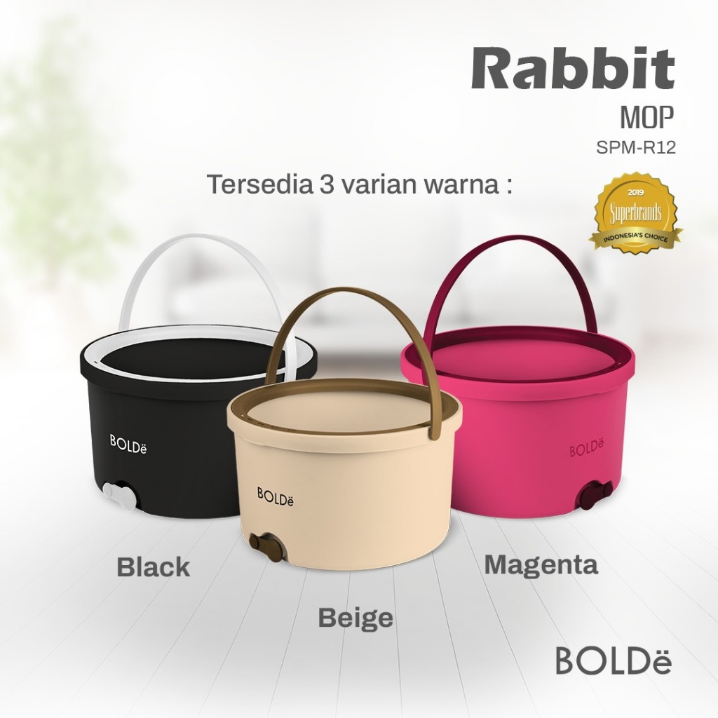 Jual [ Bolde ] Bolde Rabbit Mop Alat Pel Lantai Pembersih Serbaguna ...