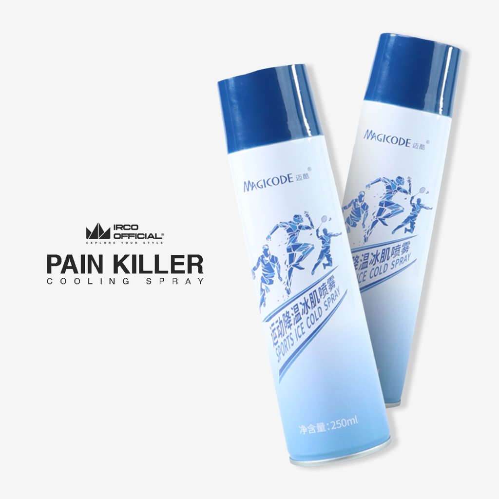 Jual IRCO Pain Killer Cooling Spray Sport Semprotan Pereda Nyeri Lutut ...